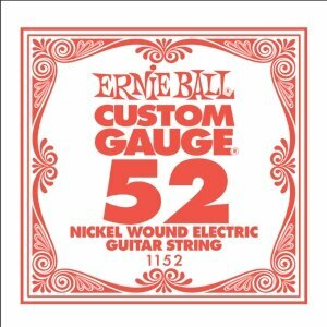 Одиночная струна для электрогитары Ernie Ball 1152 Custom Gauge 52