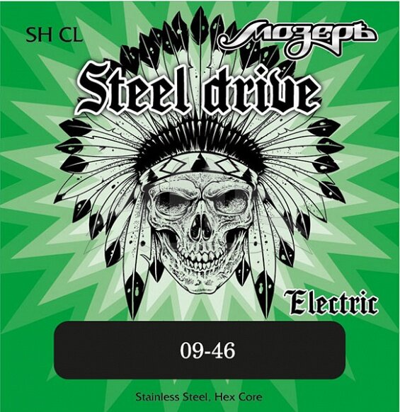 Струны для электрогитары Мозеръ SH-CL Steel Drive 9-46