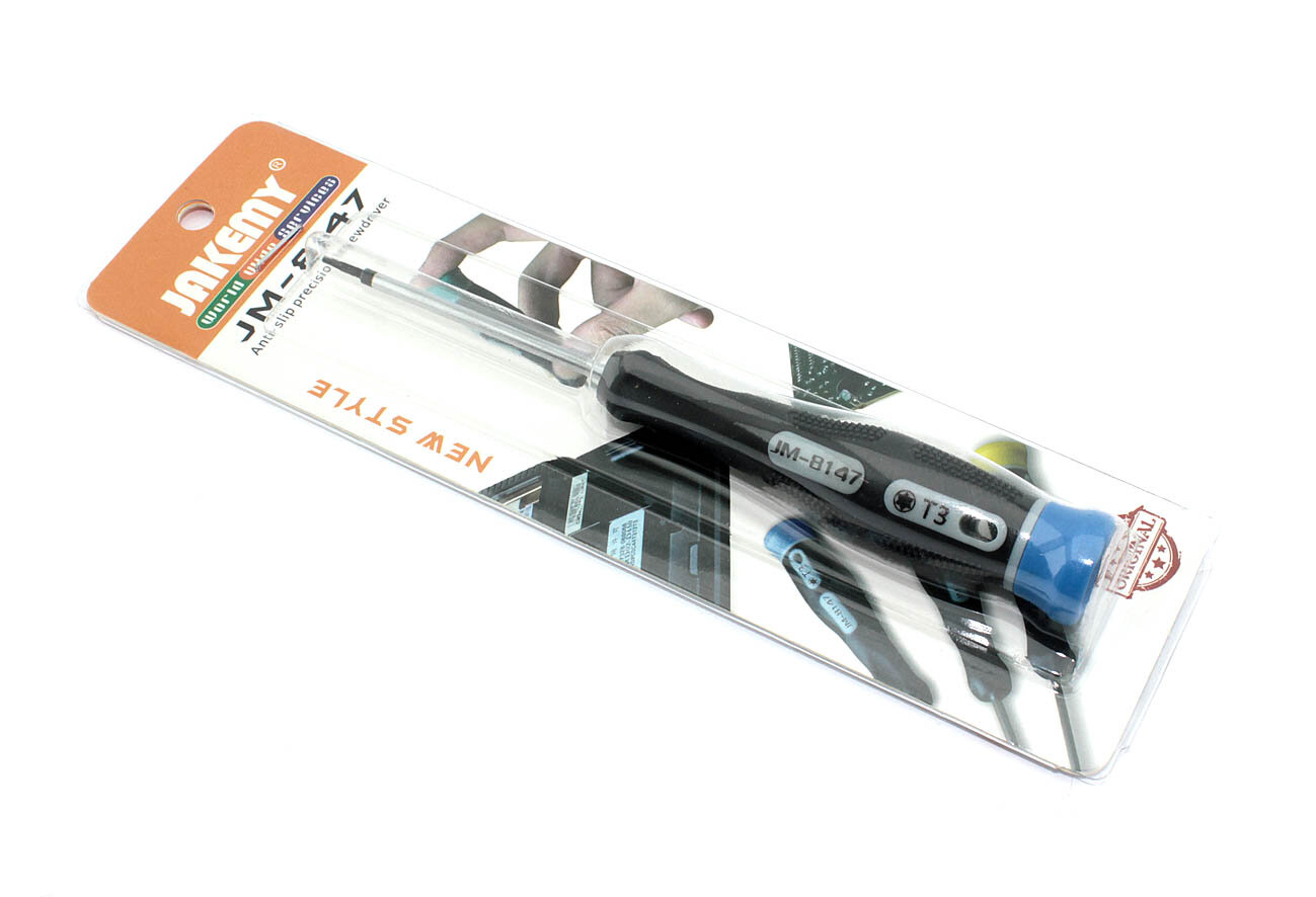 Отвертка с противоскользящим покрытием Jakemy JM-8147 T3
