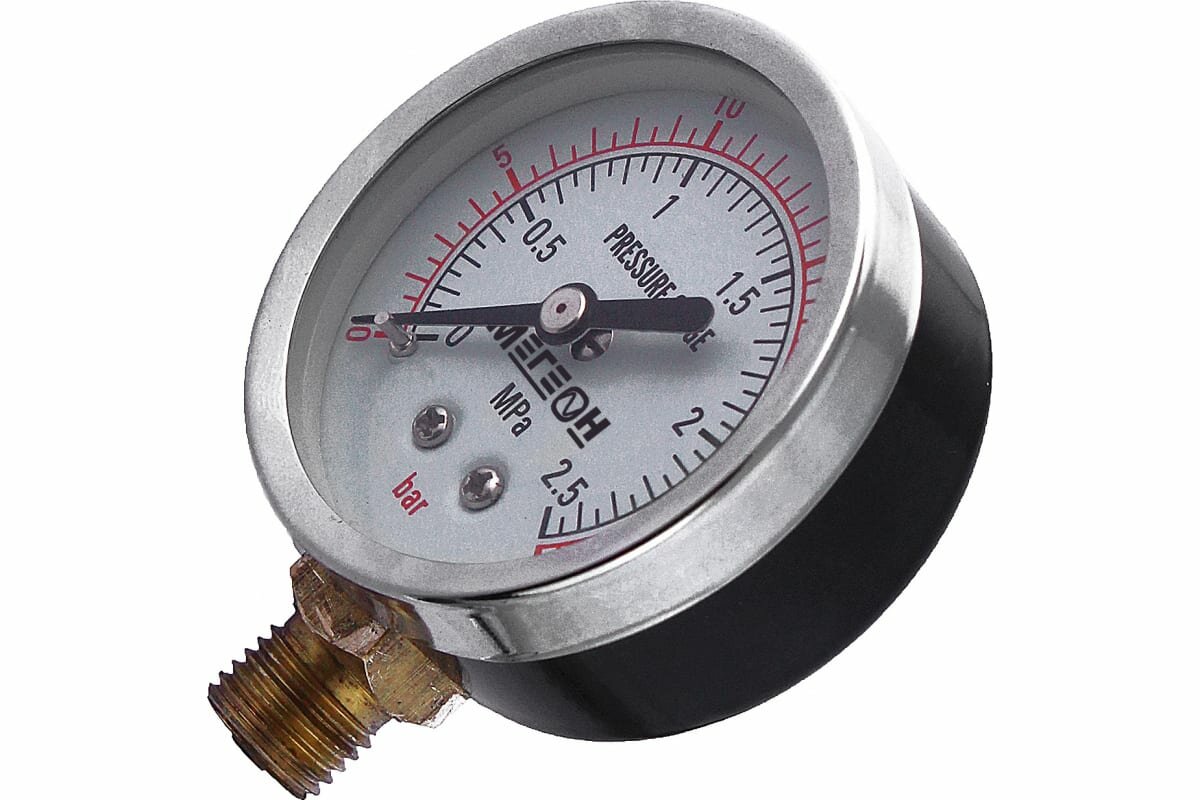 Манометр для опрессовочного насоса мегеон 98025М точный измеритель к0000026421