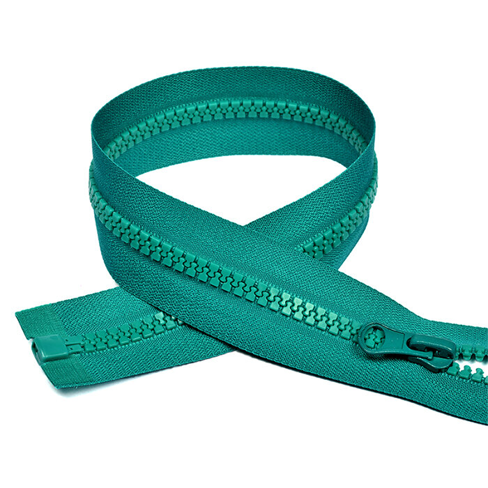 Молния Mzip трактор №5 1 замок усил. зв, 45см, цв. F209 т. бирюза уп.50шт