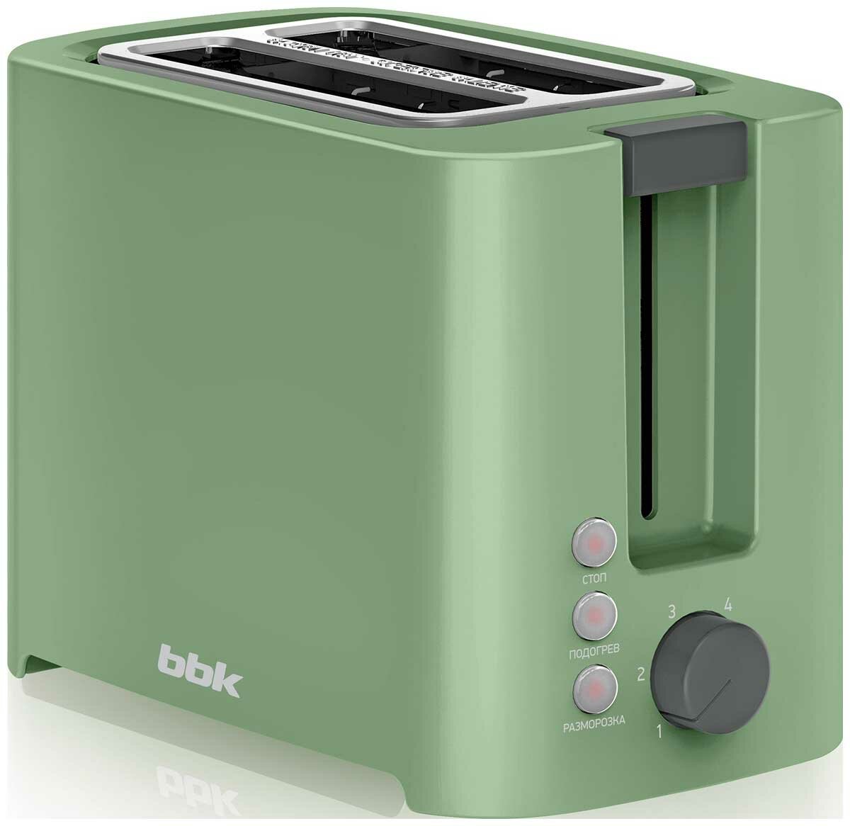 Тостер BBK TR81M зеленый
