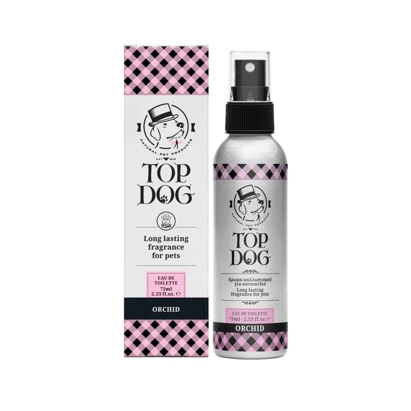 Духи для собак TopDog Orchid Pe Lotion Fragrance, орхидея и сандал, 75 мл