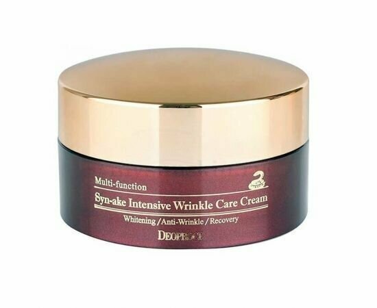 Deoproce Крем для лица SYNAKE INTENSIVE WRINKLE CARE CREA, 100 гр