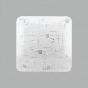 LEEK св-к св/д декоративный 18W(1350lm) 6000K 6K Космос 272x272x75 квадрат IP22 СЛЛ 040