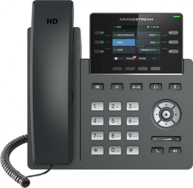 Телефон IP Grandstream GRP-2613, черный