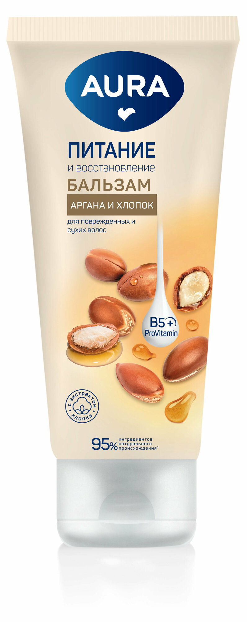 Бальзам для волос Aura Питание и Восстановление, 250 мл