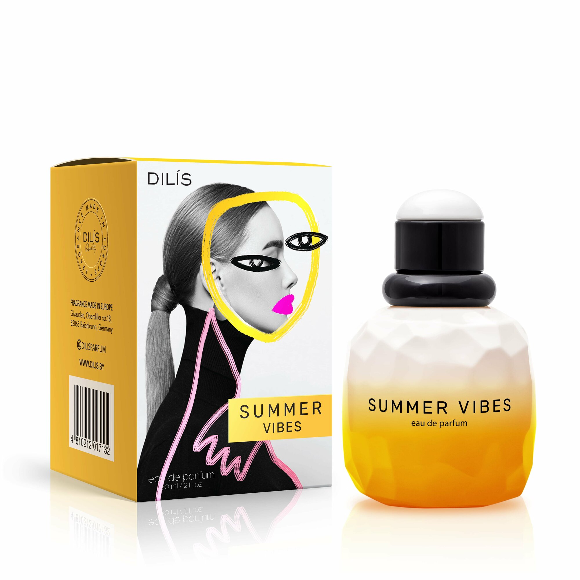 Парфюмерная вода женская Dilis Lost Paradise Summer Vibes, 60 мл