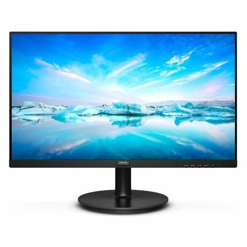 21.5" Монитор Philips 222V8LA (00/01), 1920x1080, VA, 75Гц, 1хHDMI, 1хDP, черный