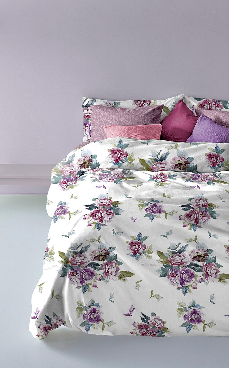 Постельное белье 1.5 спальное (Sophie) от бренда Mona Liza, бязь, 2 наволочки 50х70