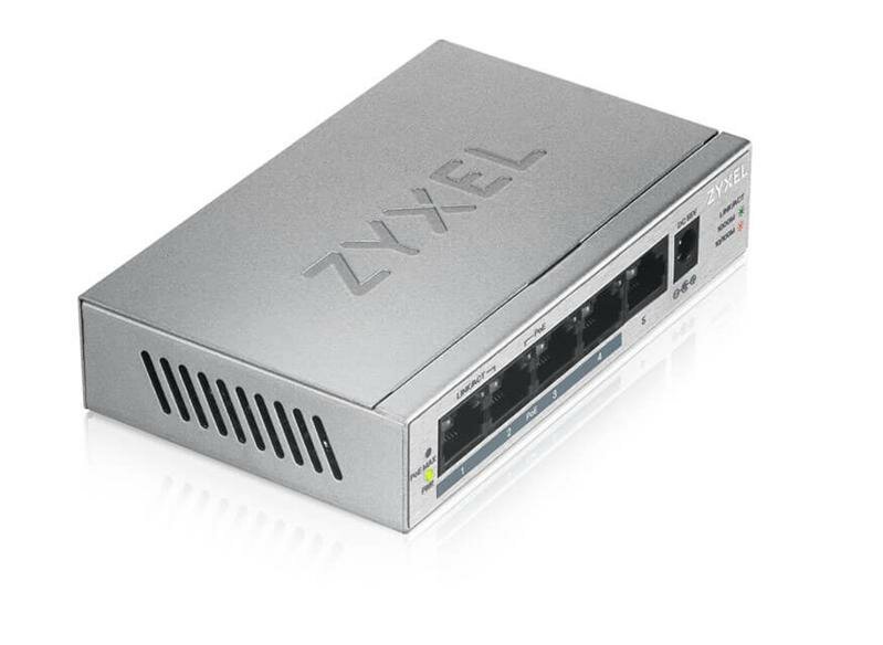 Коммутатор Zyxel GS1005HP-EU0101F