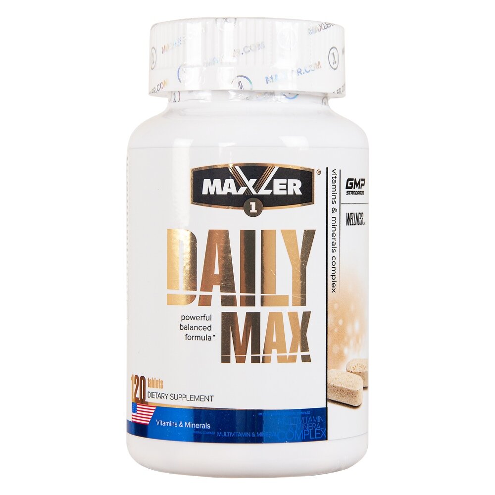 Maxler USA Daily Max, 120 таблеток