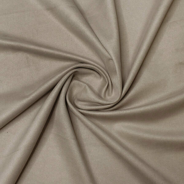 Замша искусственная Ткани-100, светло-коричневая, ворсовая, матовая, 1 м х 1.5 м