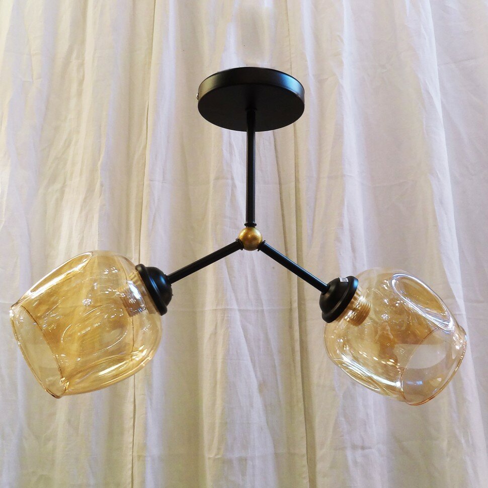 Люстра AURA K094/2 BK