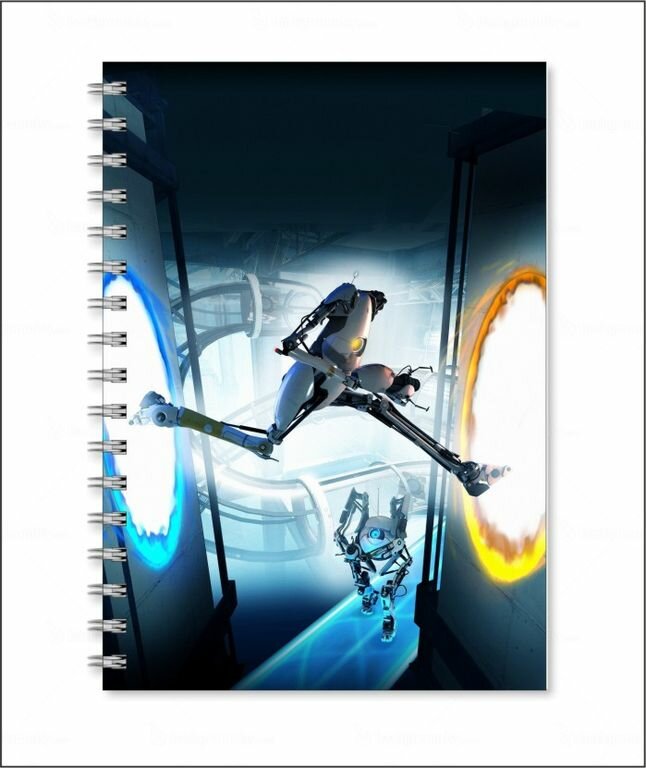 Тетрадь Portal 2, Портал 2 №5, А4