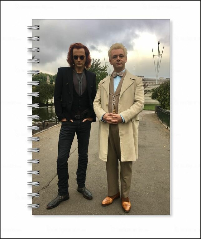 Тетрадь Благие знамения, Good Omens №5, А4