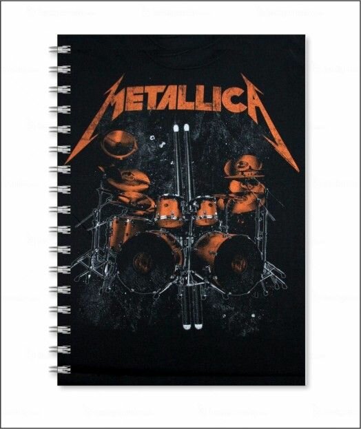 Тетрадь Metallica, Металлика №6, А6