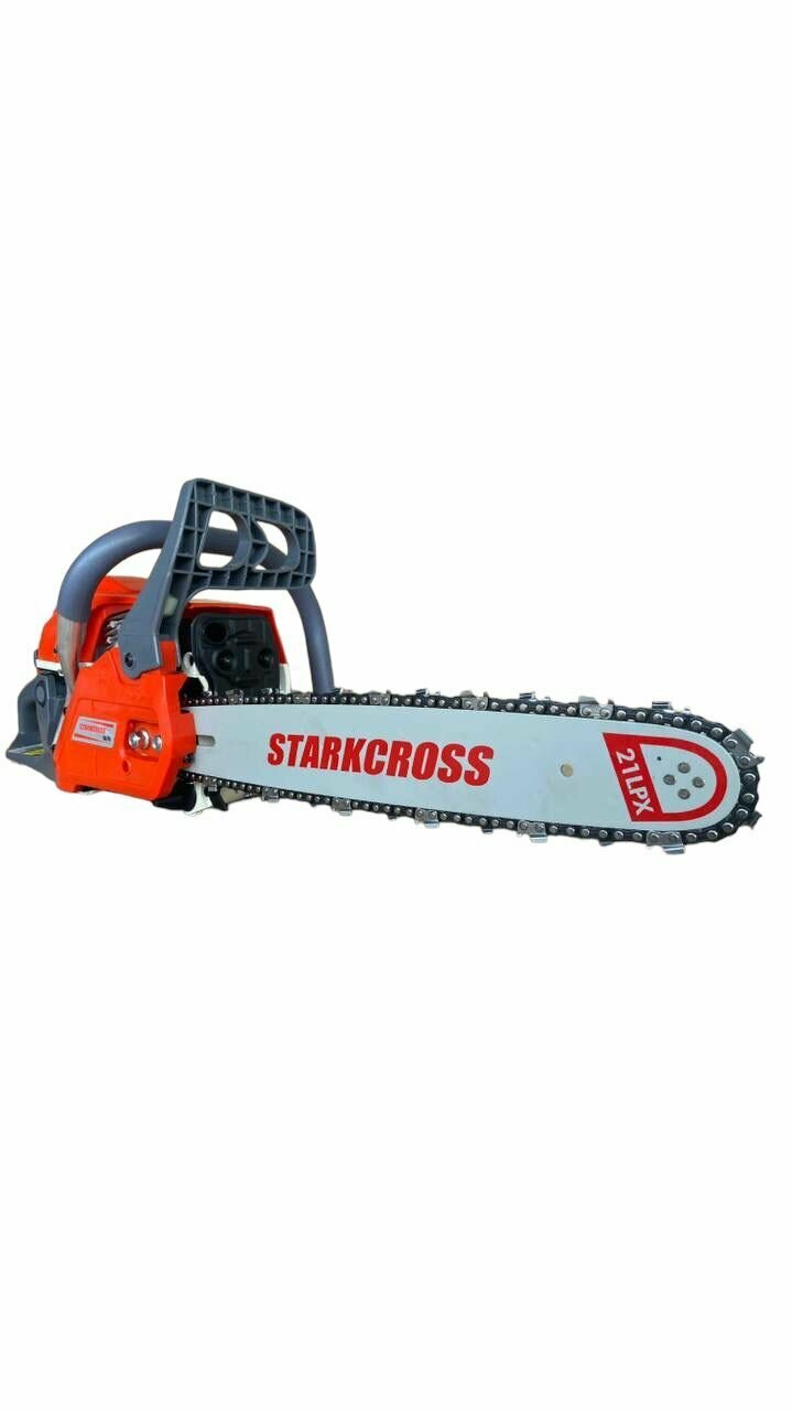 Бензопила STARKCROSS 58/15 (15 шина, шаг цепи 0,325 , 64 зв , 4 л. с, легкий пуск)