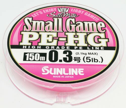 Плетёный шнур Sunline SMALL GAME PE HG 150m #0.2|3lb