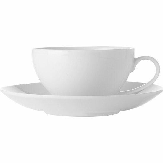 Чашка с блюдцем Maxwell & Williams "Белая коллекция" 0.25л MW504-FX0138