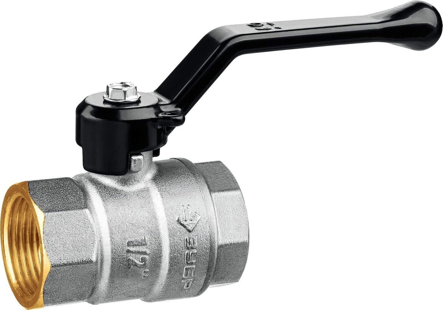 Кран шаровой полнопроходной 1/2 Зубр 51322-1/2