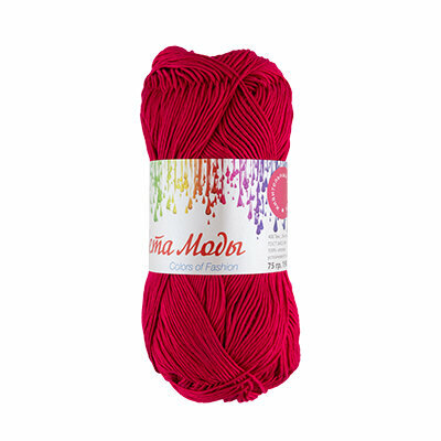 Пряжа СПБ 'Цвета моды-QV95' 100% мерсеризованный хлопок 75 г 190 м №3004 райский остров (1шт)