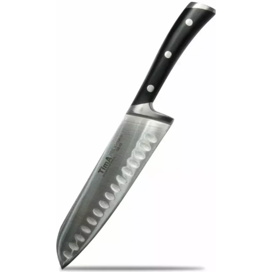 Нож сантоку Tima GeoBlack 178мм GB-03