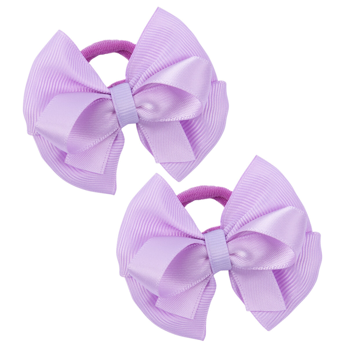 CHERRY MARY DR07001 Набор резинок для волос 2 шт №03 св. фиолетовый для повседневного образа