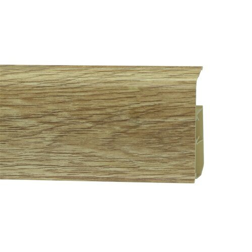 Плинтус пластиковый Winart Quadro 80 мм Дуб летний 330