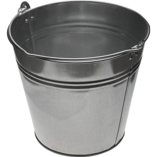 Ведро оцинкованное Зубр 39300-15 для непищевых продуктов, 15 л