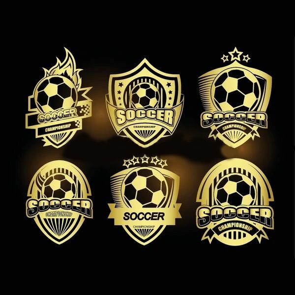 Наклейки стикеры Эмблемы футбола