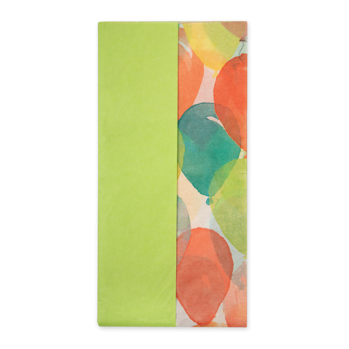 Бумага "Тишью" "Stilerra" PTA-02 50 x 70 см 10 л. 03 воздушные шары/салатовый