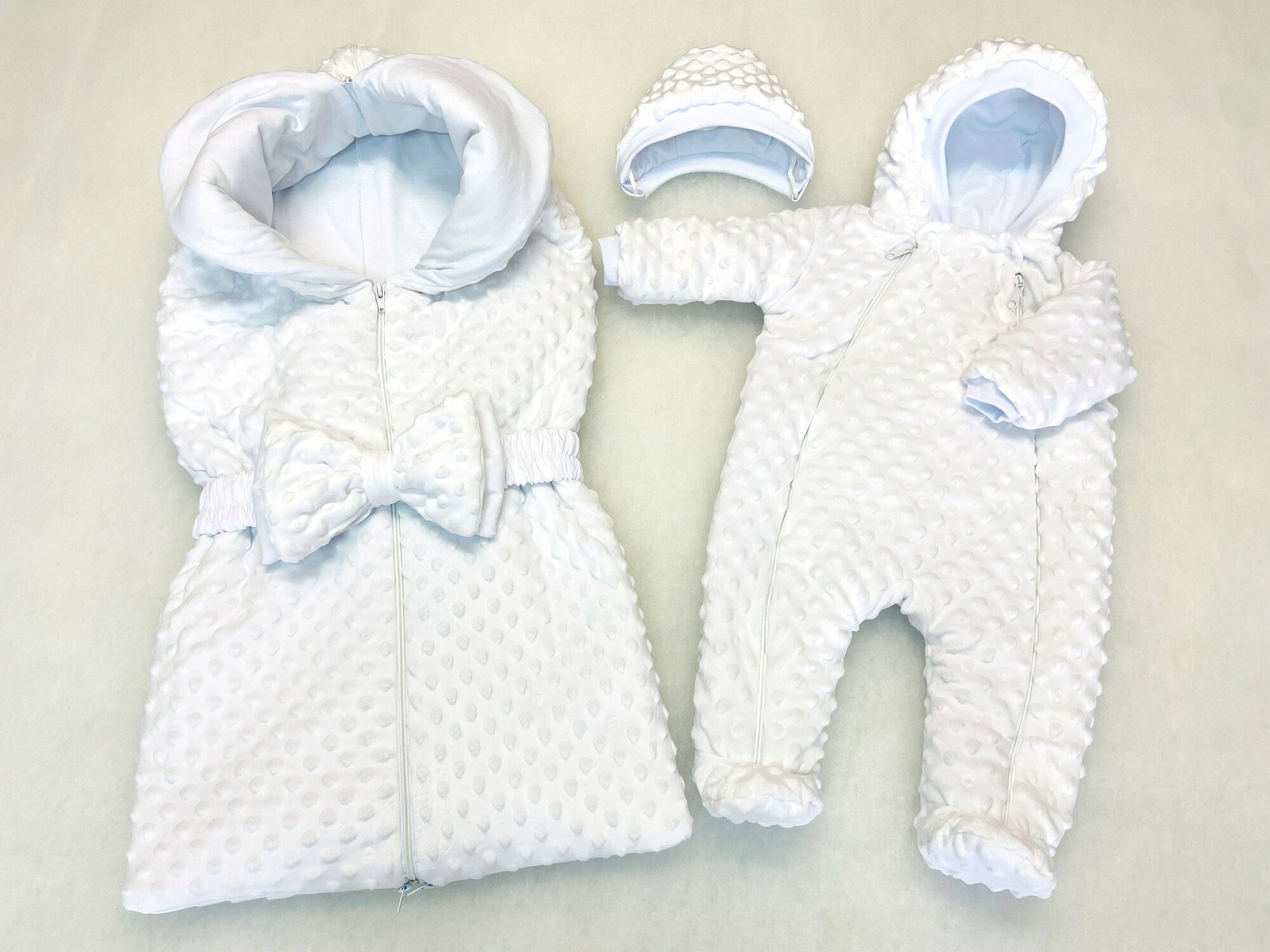 Конверт на выписку LOVELYFAMILY LELIK демисезонный белый