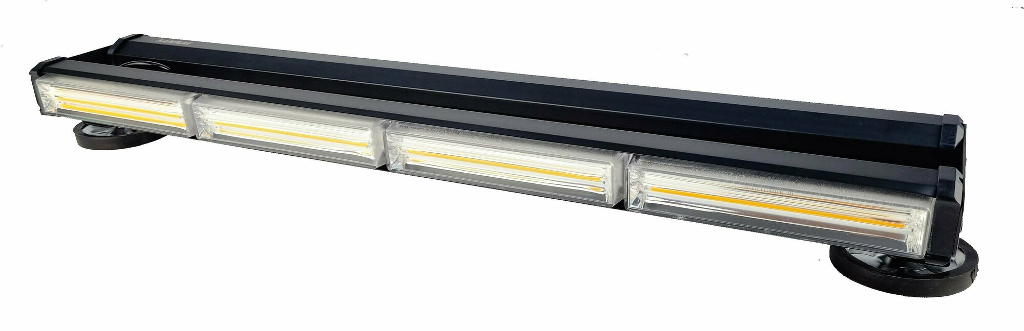 Проблесковая балка светодиодная двухсторонняя Samrai оранжевая LS-26-4X2COB/ длина 600мм/ питание от прикуривателя 12-24в