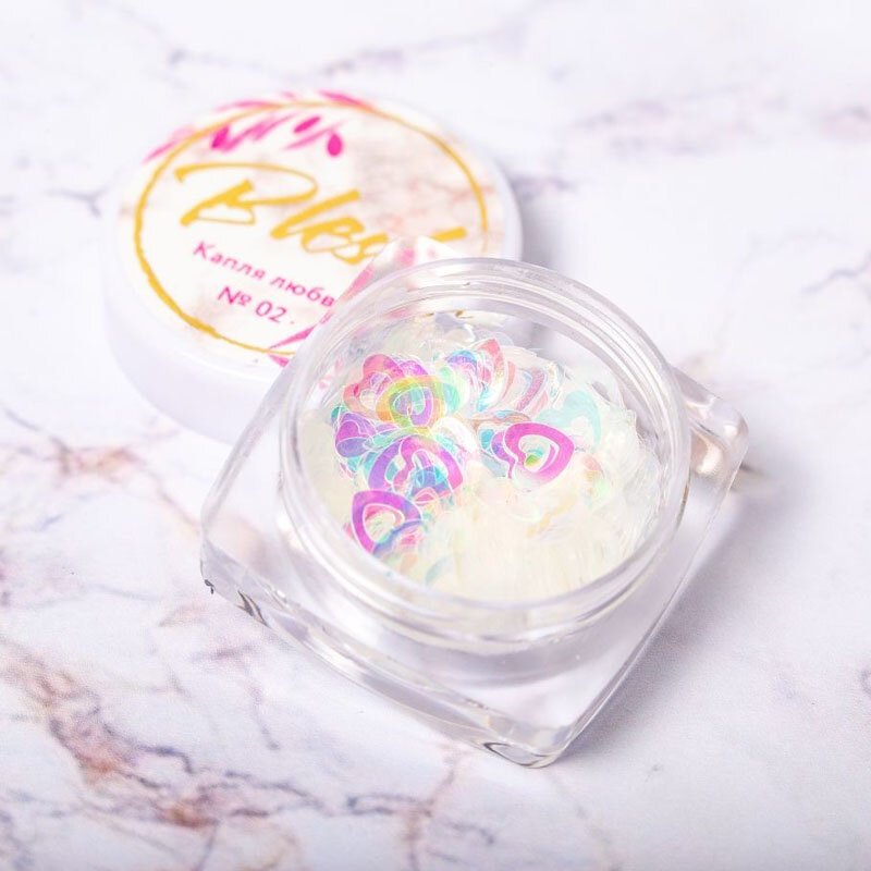 Дизайн для ногтей Blesk "Капля любви" №02