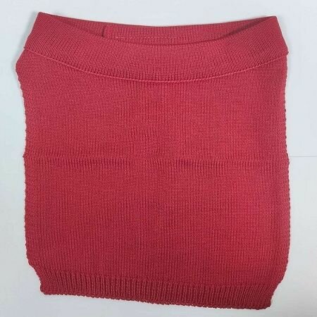 Фартук для защиты трахеостомы цвет красный