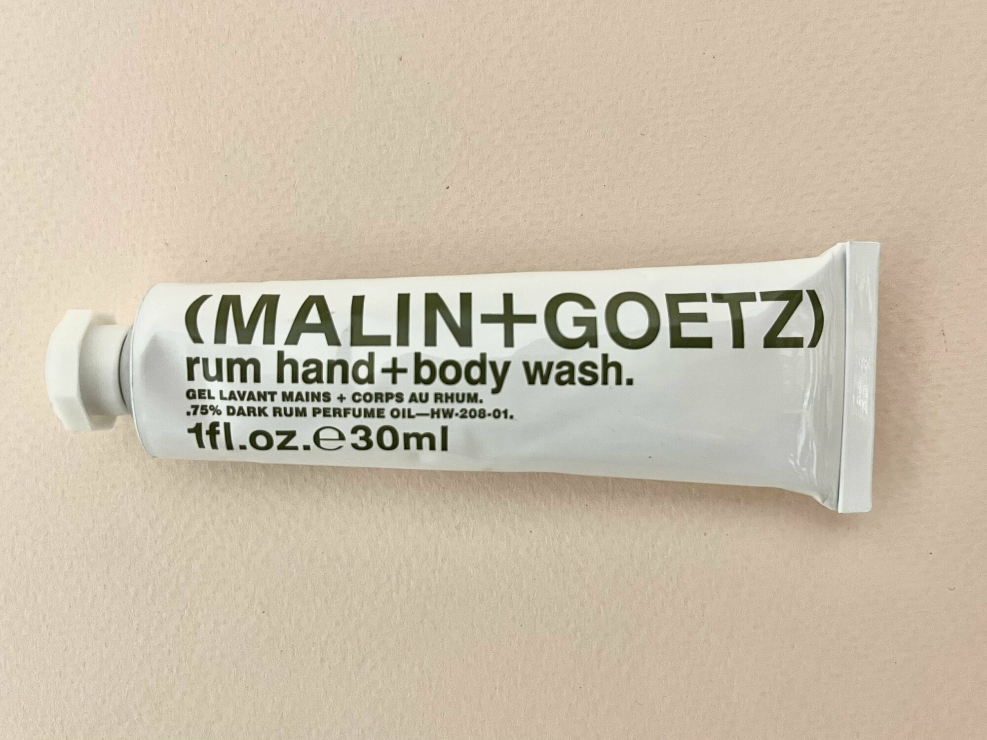 MALIN+GOETZ Гель для рук и тела Rum hand+body wash (Travel size) 30 мл