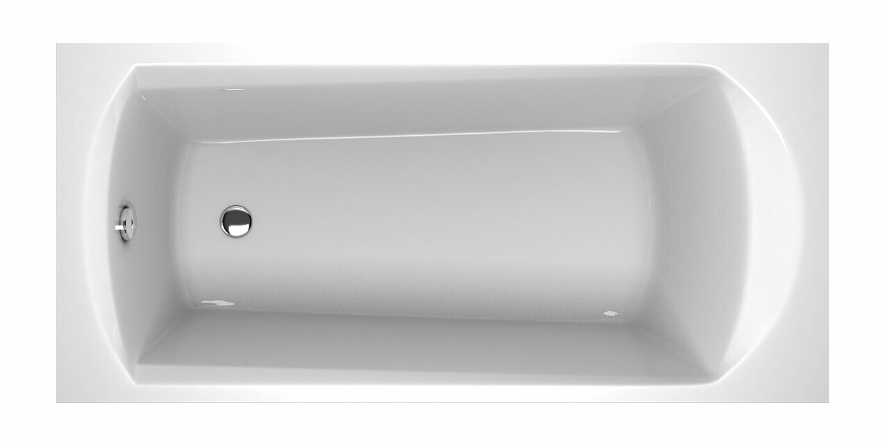 Ванна RAVAK SET Domino PLUS 170х75 с ножками, передней панелью с креплением и сливом, белая 70508015