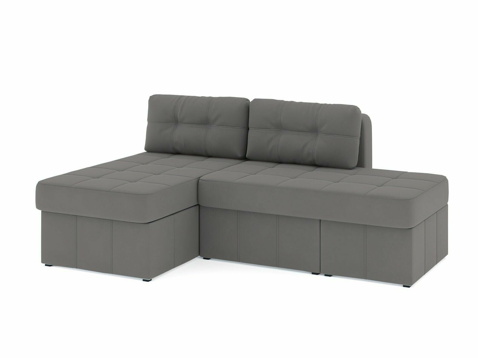 Диван-трансформер Оливер Люкс еврокнижка, велюр Зара Лайт браун 05