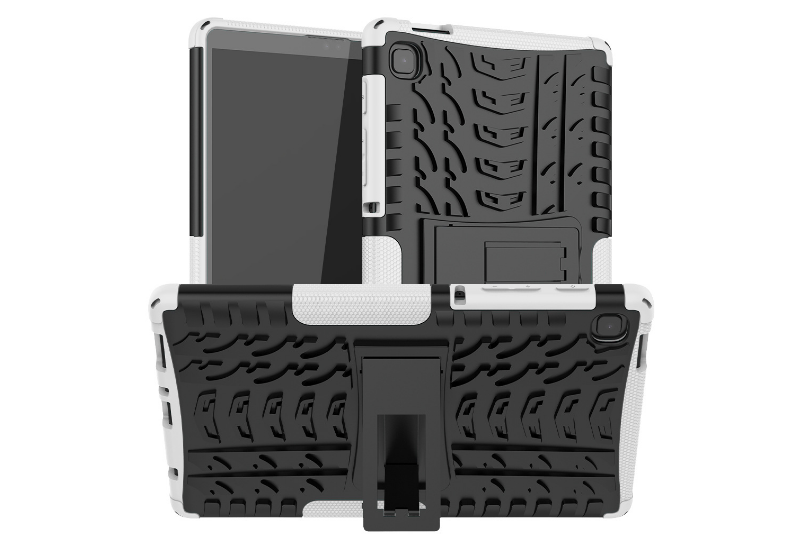 Чехол-бампер MyPads для Samsung Galaxy Tab A7 Lite LTE SM-T220 / T225 (2021) противоударный усиленный ударопрочный белый