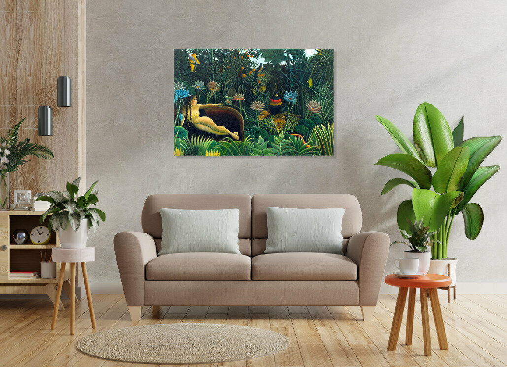 Картина на стену "Сон" на холсте интерьерная / панно 60 х 40 см