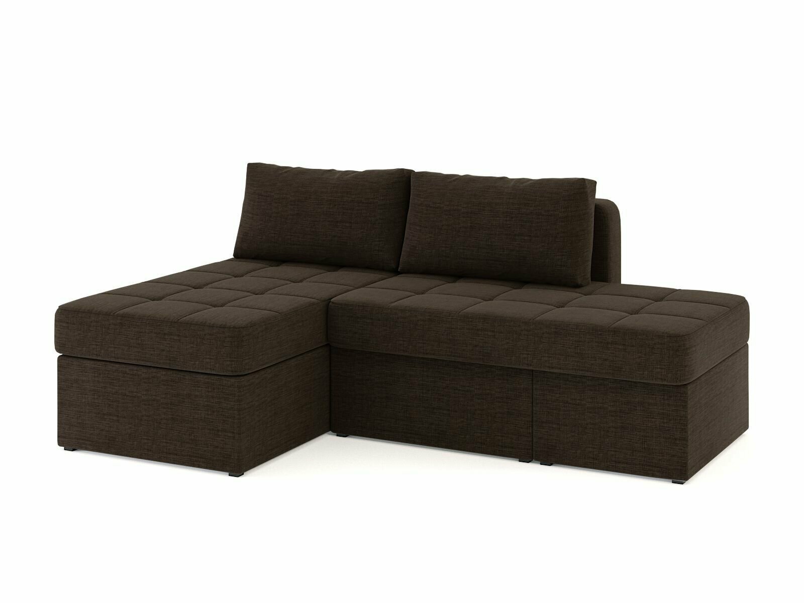 Диван-трансформер Оливер еврокнижка, рогожка Дрим Браун