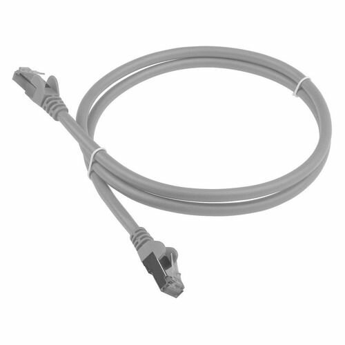 Патч-корд LanMaster вилка RJ-45, вилка RJ-45, кат.6, LSZH, 1.5м, серый [lan-pc45/s6-1.5-gy]