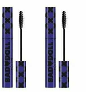 BelorDesign Тушь Bad DOLL для ресниц Объёмная, фиолетовая, 2 шт