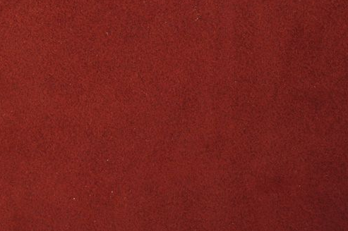 Замша натуральная для рукоделия 14,8х21см, цвет 24 красный, 100% кожа, 1028-007, 1шт
