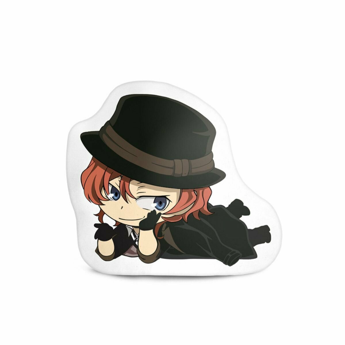 Фигурная подушка "Чуя Накахара" аниме Великий из бродячих псов / Bungou Stray Dogs