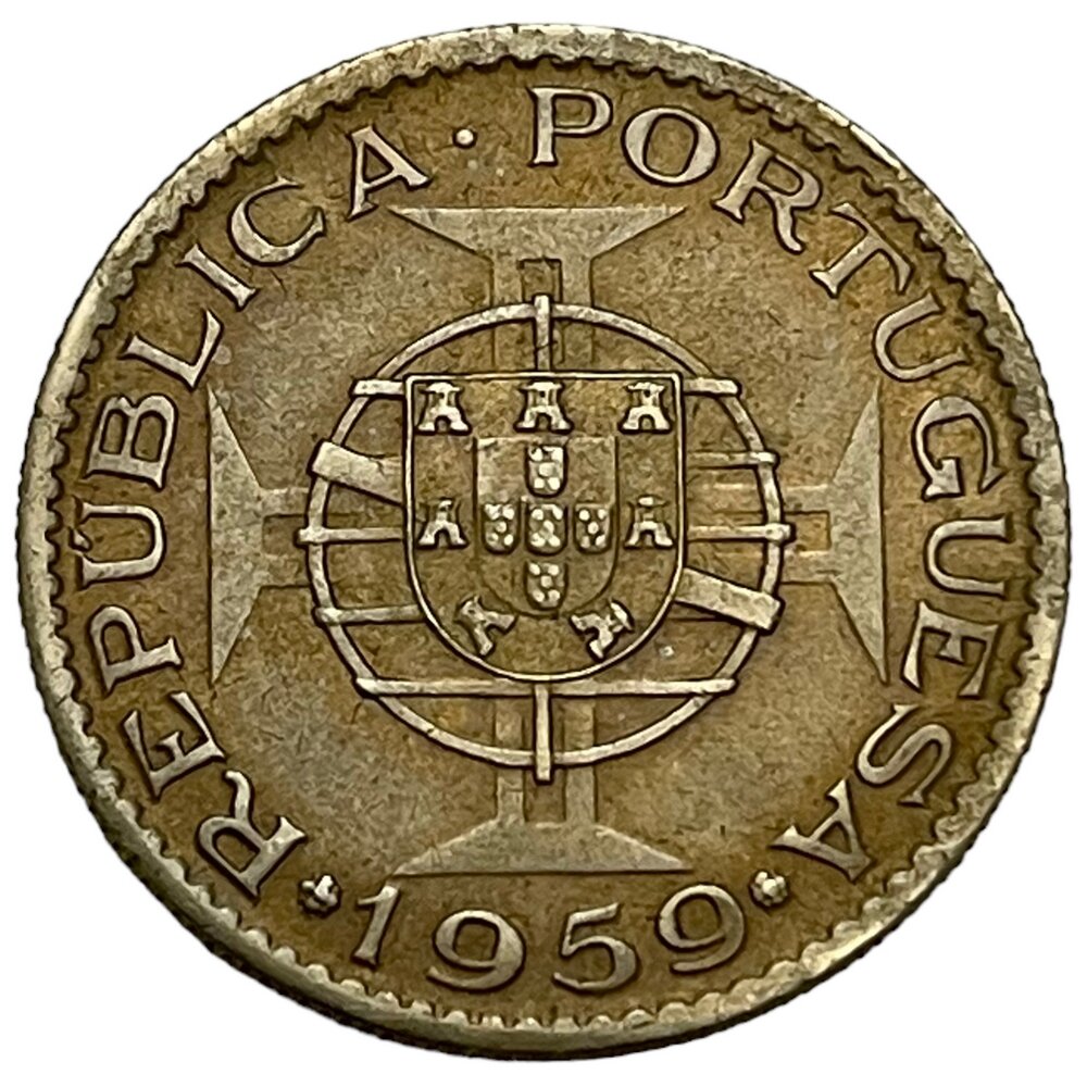 Португальская Индия 3 эскудо 1959 г.