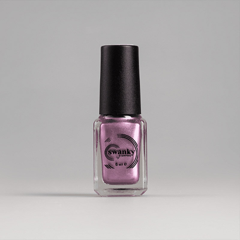 Лак для стемпинга Swanky Stamping M124 (лавандово-розовый), 6 мл