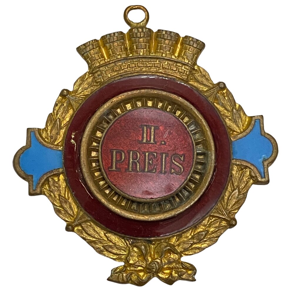 Германия, медаль "Стрельба. II награда" 1921-1930 гг.