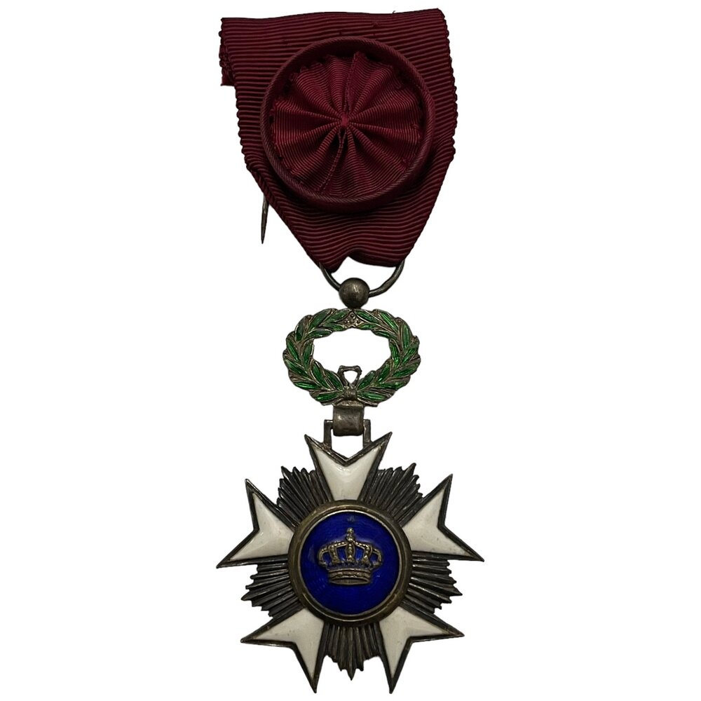 Бельгия, орден "Короны" IV степени 1908-1939 гг. (клеймо)